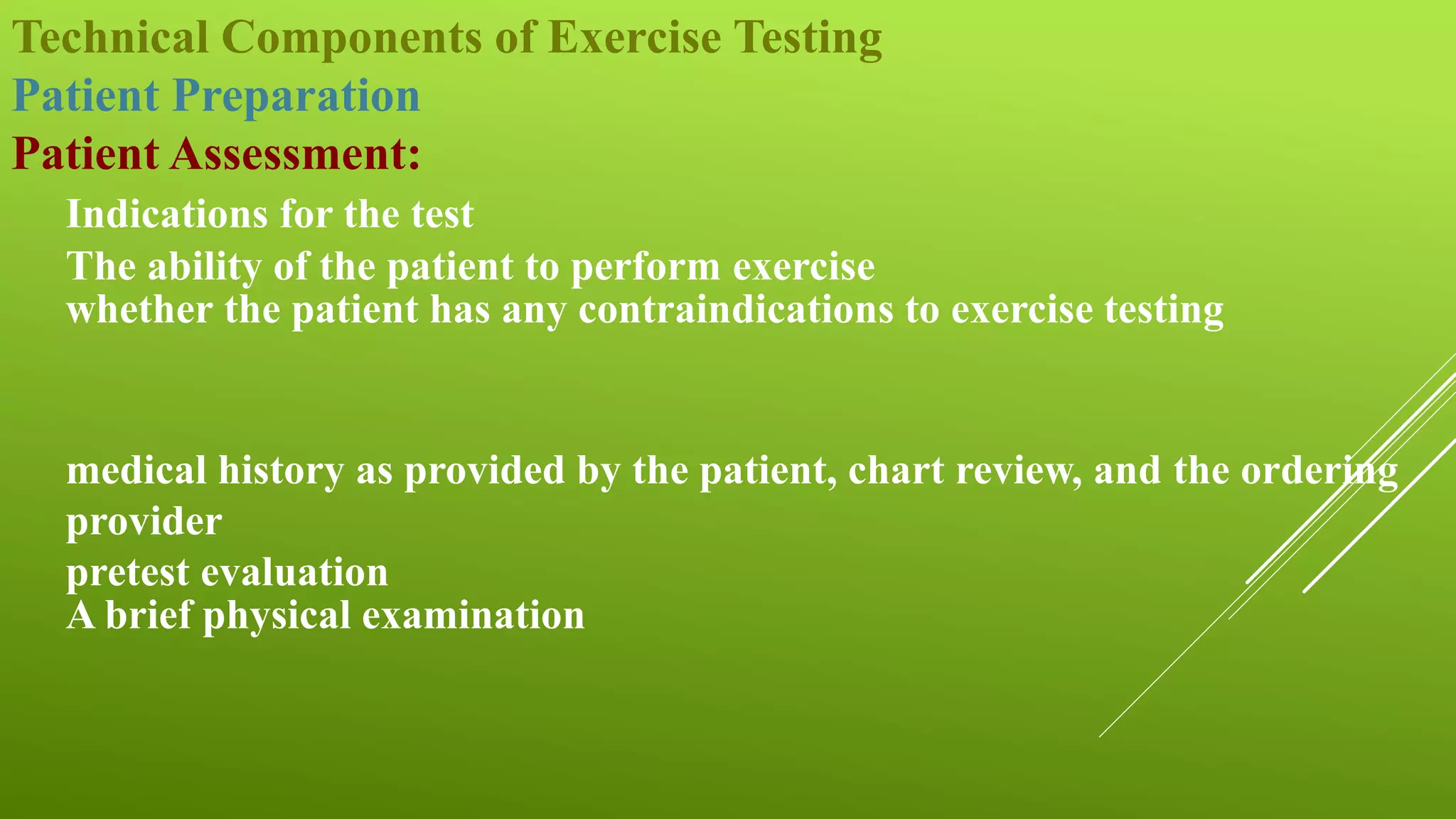 Exercise electrocardiography | PPTX