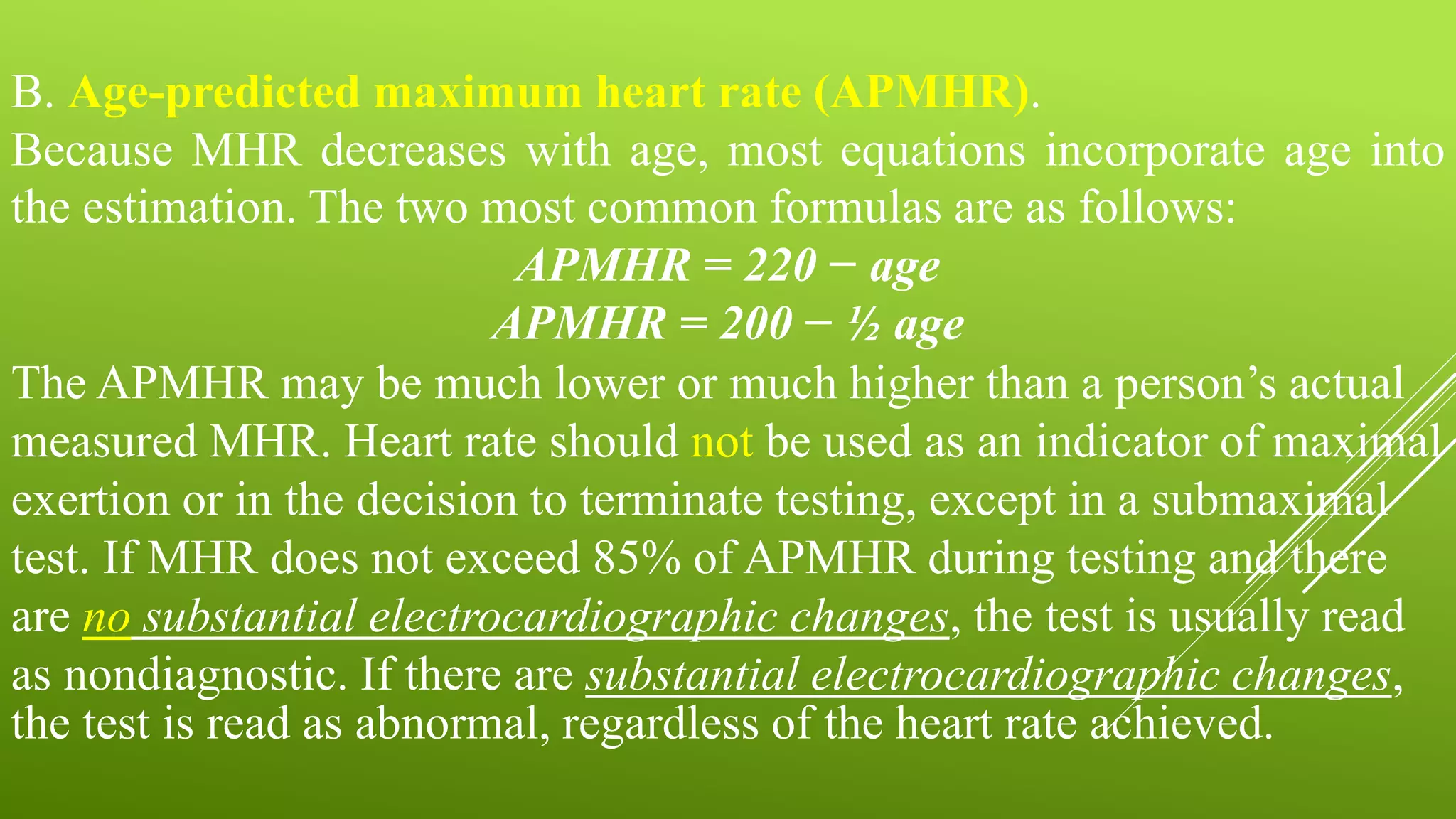 Exercise electrocardiography | PPTX