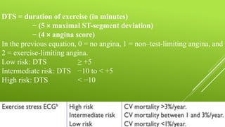 Exercise electrocardiography | PPTX