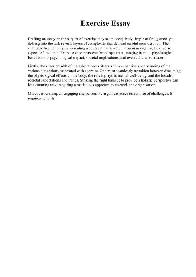 Exercise Essay.pdf