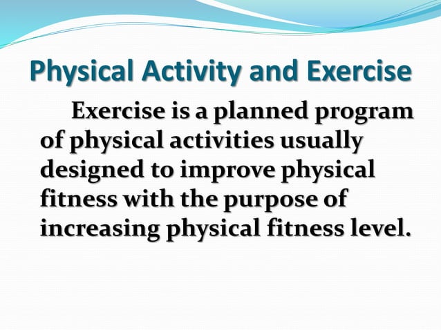 PHYSICAL EDUCATION (Exercise for Fitness) | PPTX