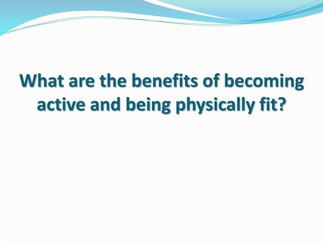 PHYSICAL EDUCATION (Exercise for Fitness) | PPTX