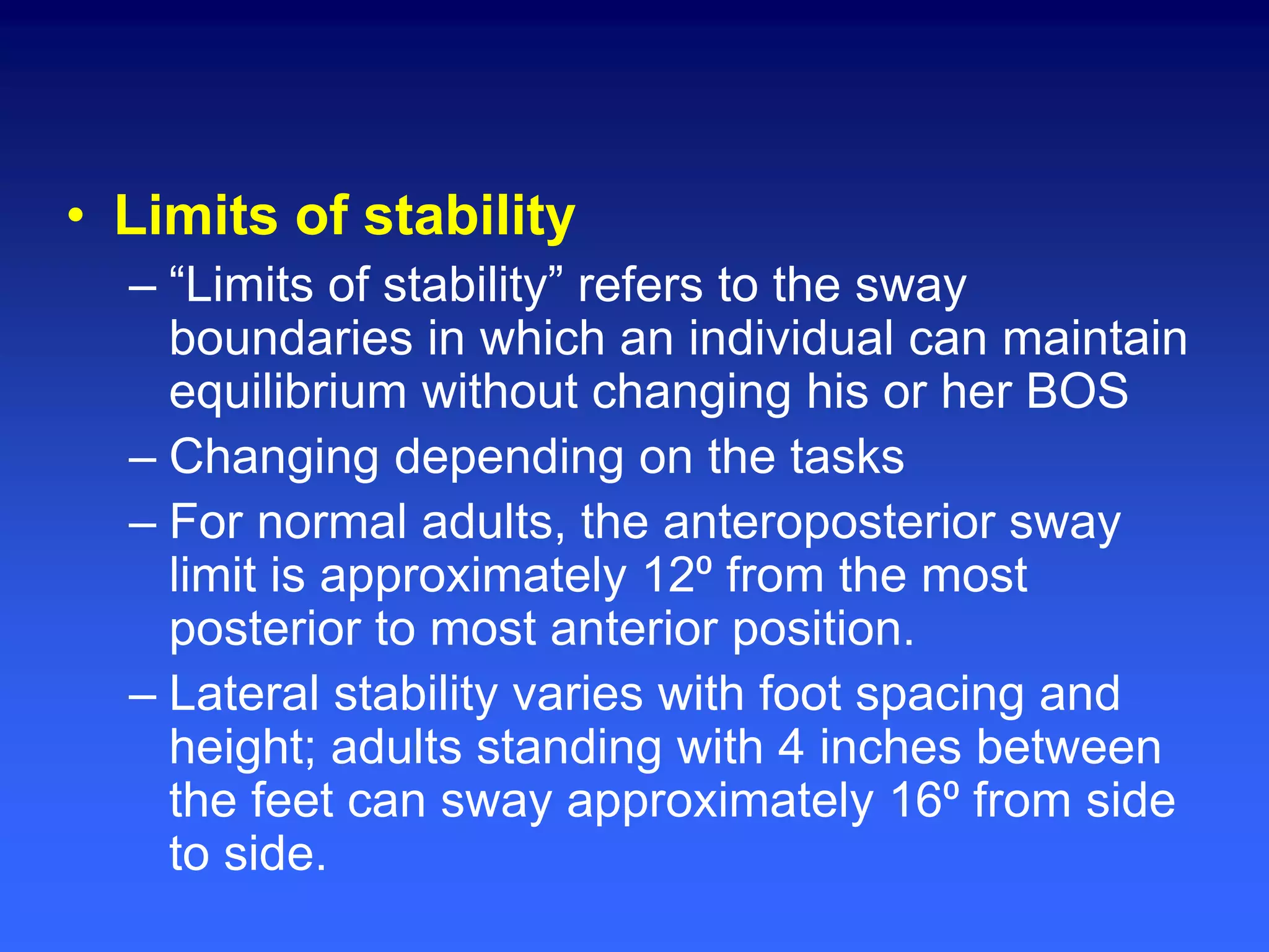 Exercise for impaired balance by DR. H.Bilal Malakandi, PT | PPTX