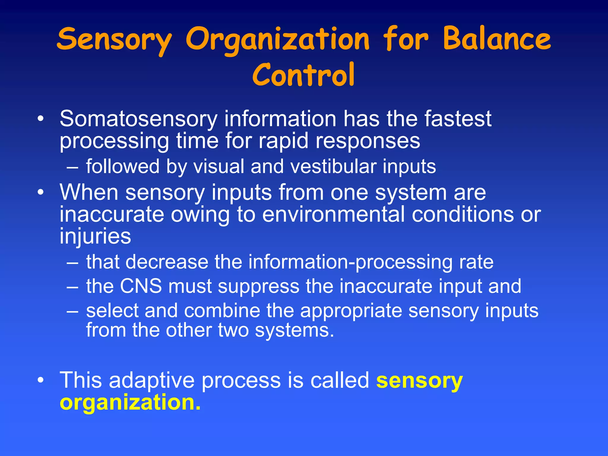 Exercise for impaired balance by DR. H.Bilal Malakandi, PT | PPTX