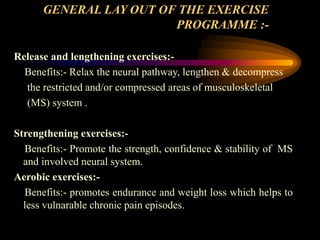 Exercise for neck and back pain | PPT
