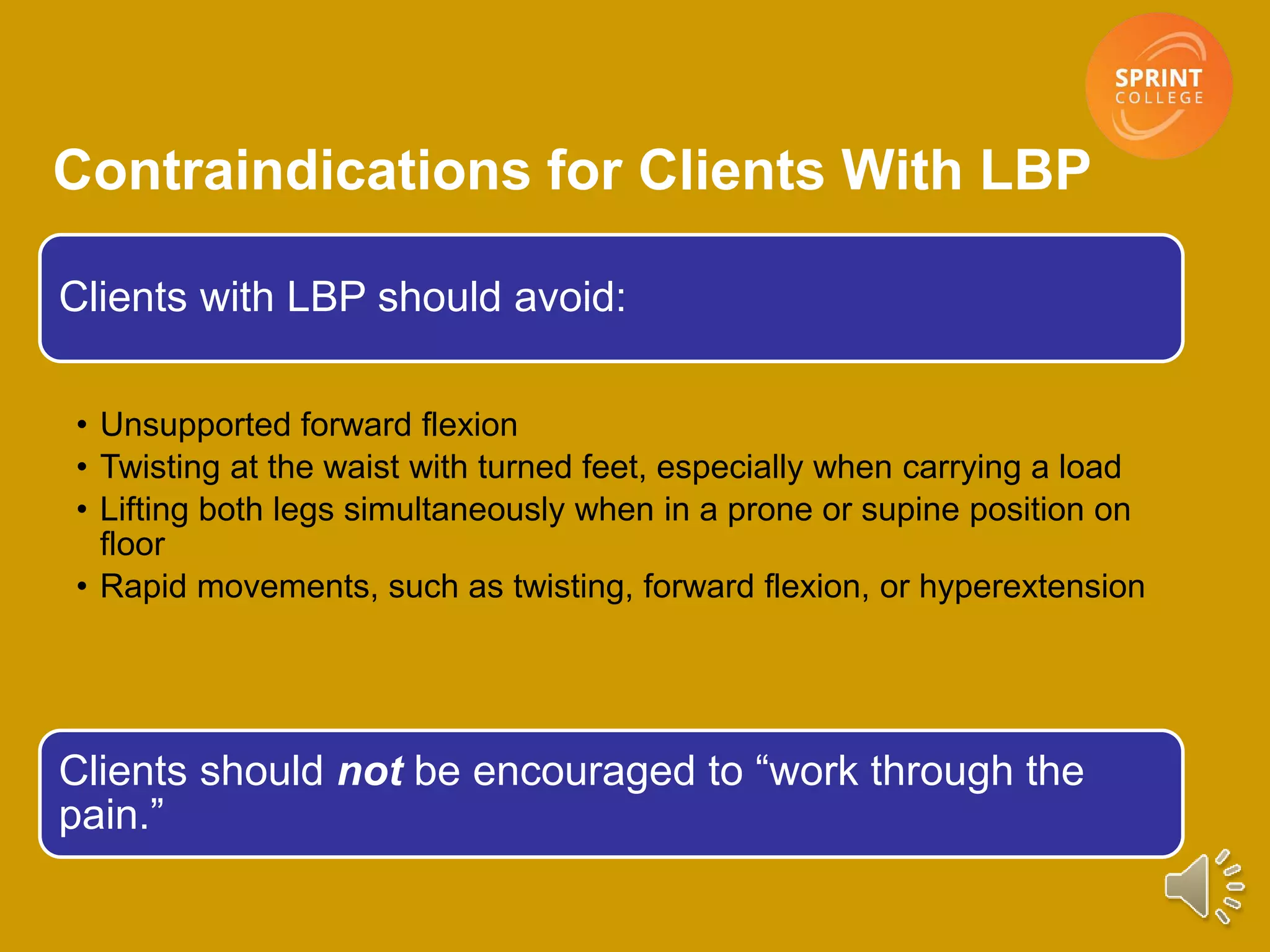 Exercise for special populations | PPTX