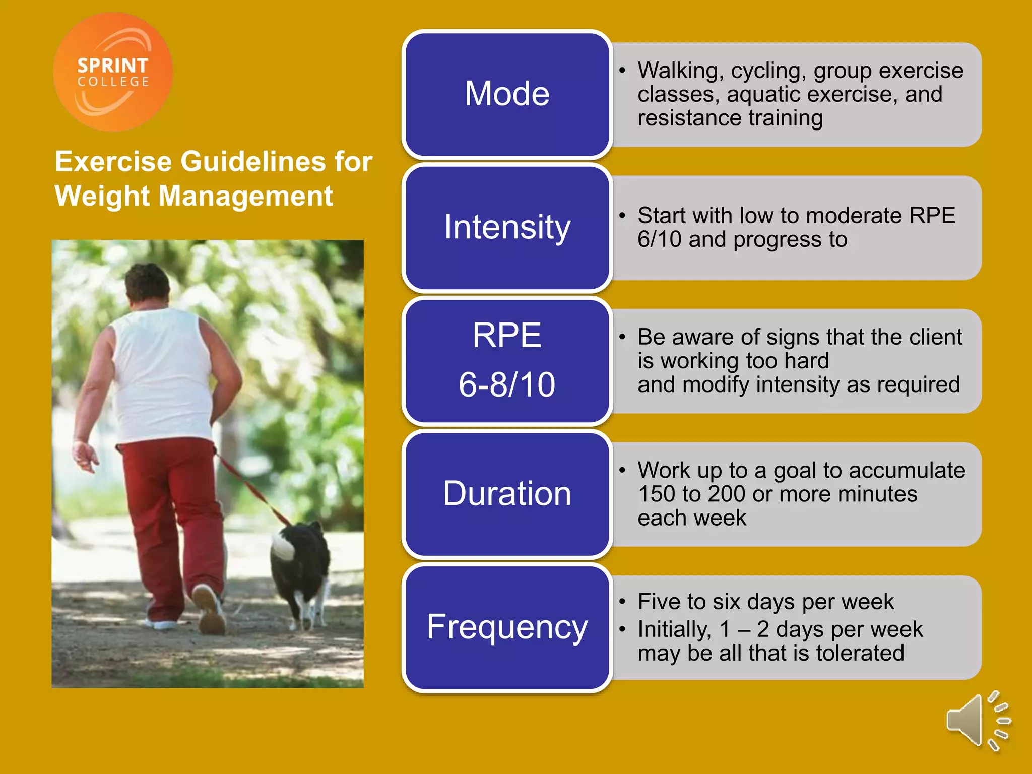 Exercise for special populations | PPTX