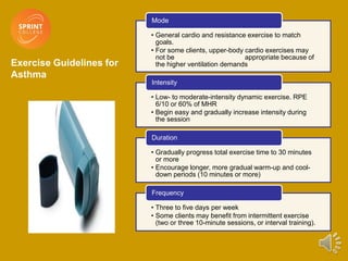 Exercise for special populations | PPTX