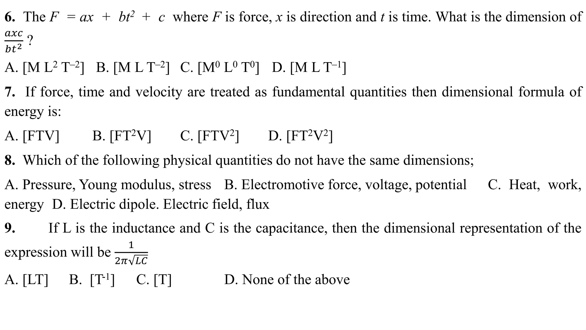 Exercise question in measurement physics | PPT