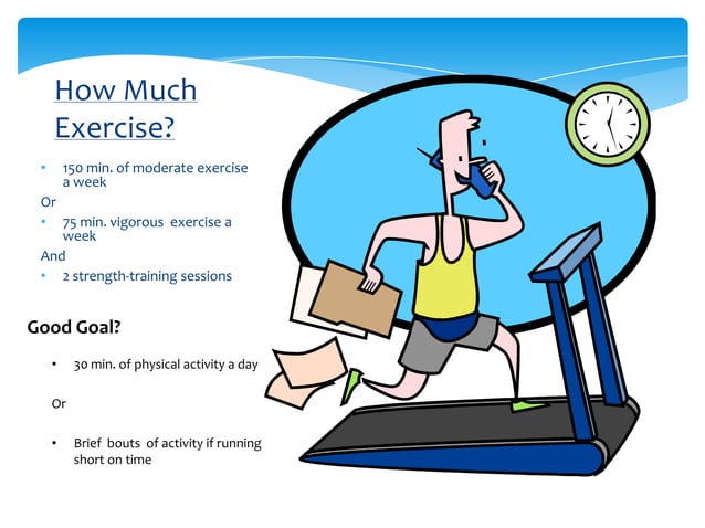 Exercise in a hectic world | PPT