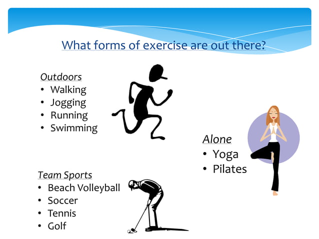 Exercise in a hectic world | PPT