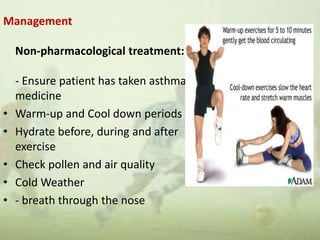 Exercise induced asthma &bronchospasm | PPTX