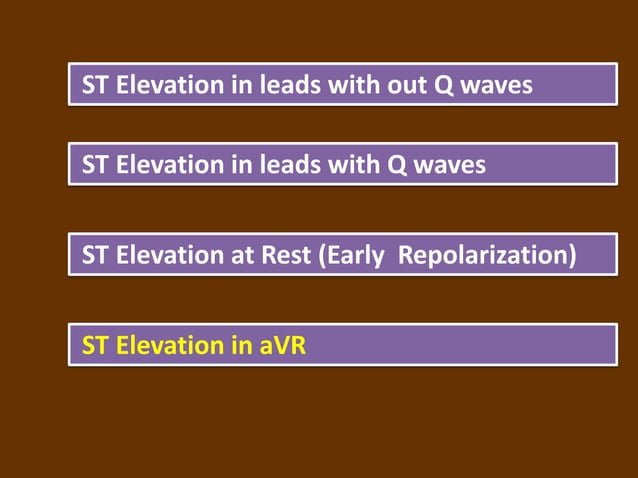 EXERCISE INDUCED ST ELEVATION _ DR SAJEER KT.ppsx