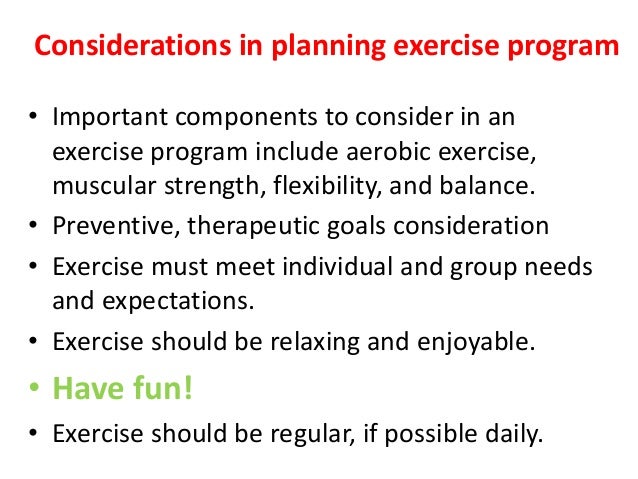 Exercise in elderly | PPTX | Heart and Cardiovascular Diseases ...