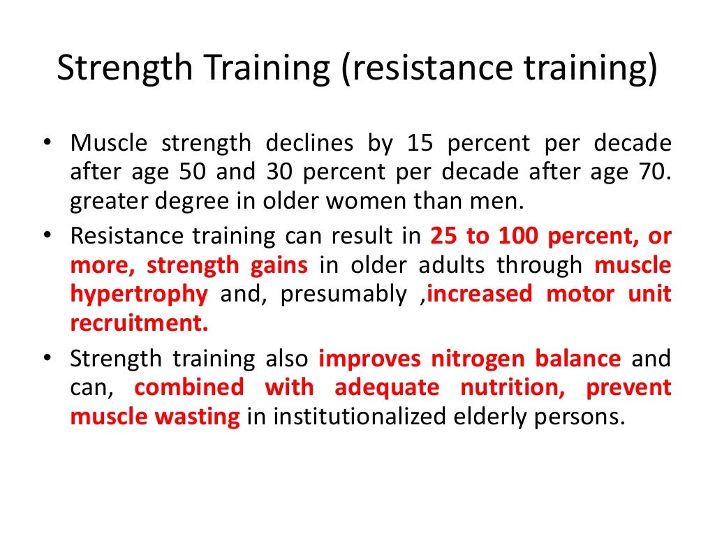 Exercise in elderly | PPTX | Heart and Cardiovascular Diseases | Diseases and Conditions