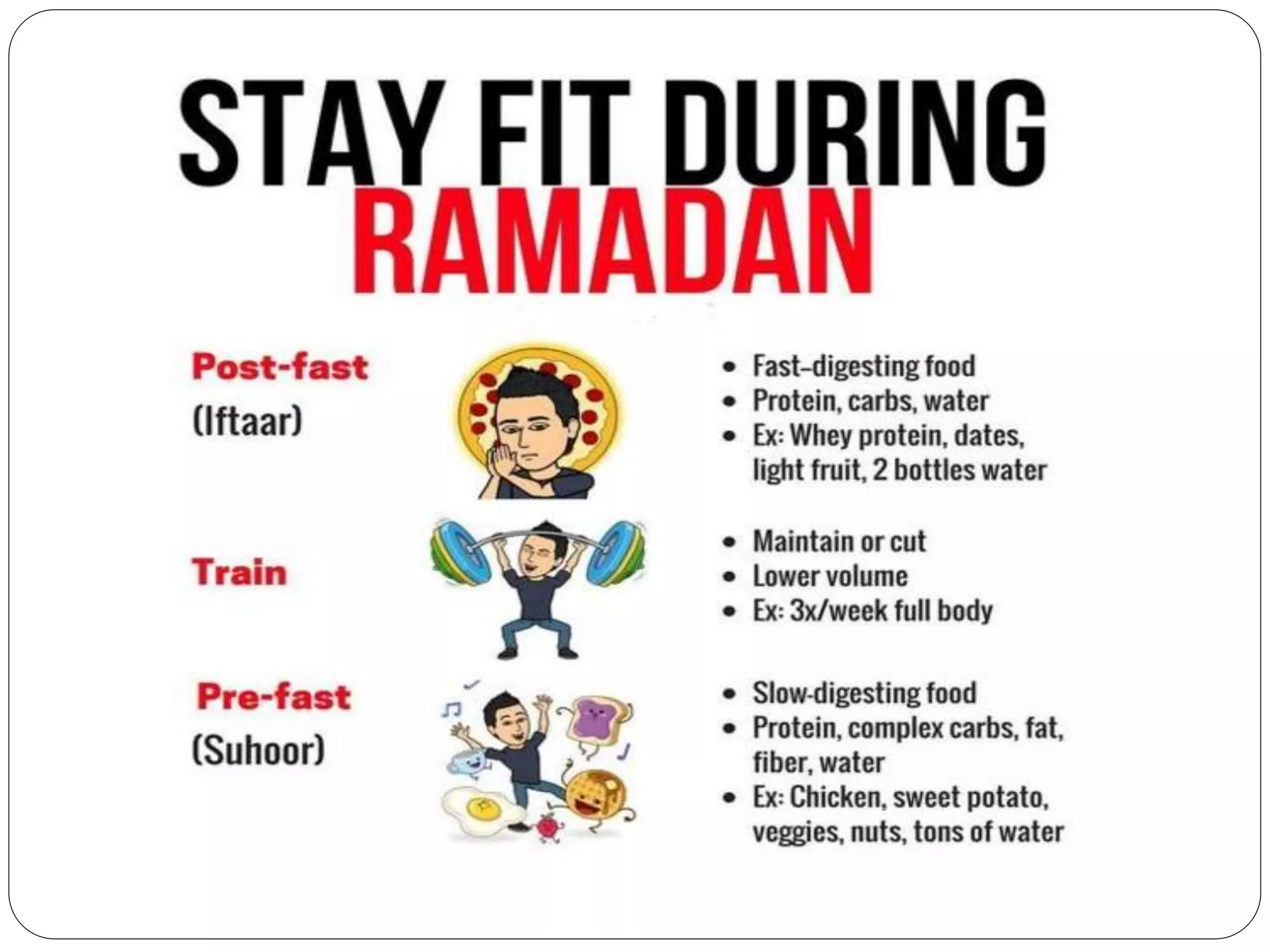 Exercise in ramadan | PPTX