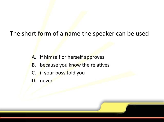 Exercise introducing yourself_lesson_2 | PPT