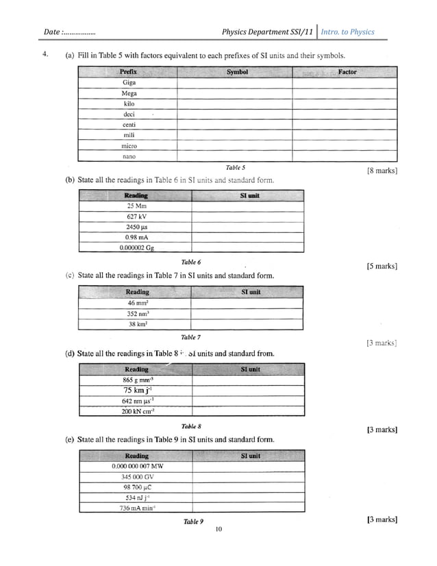 Exercise intro to physics | PDF