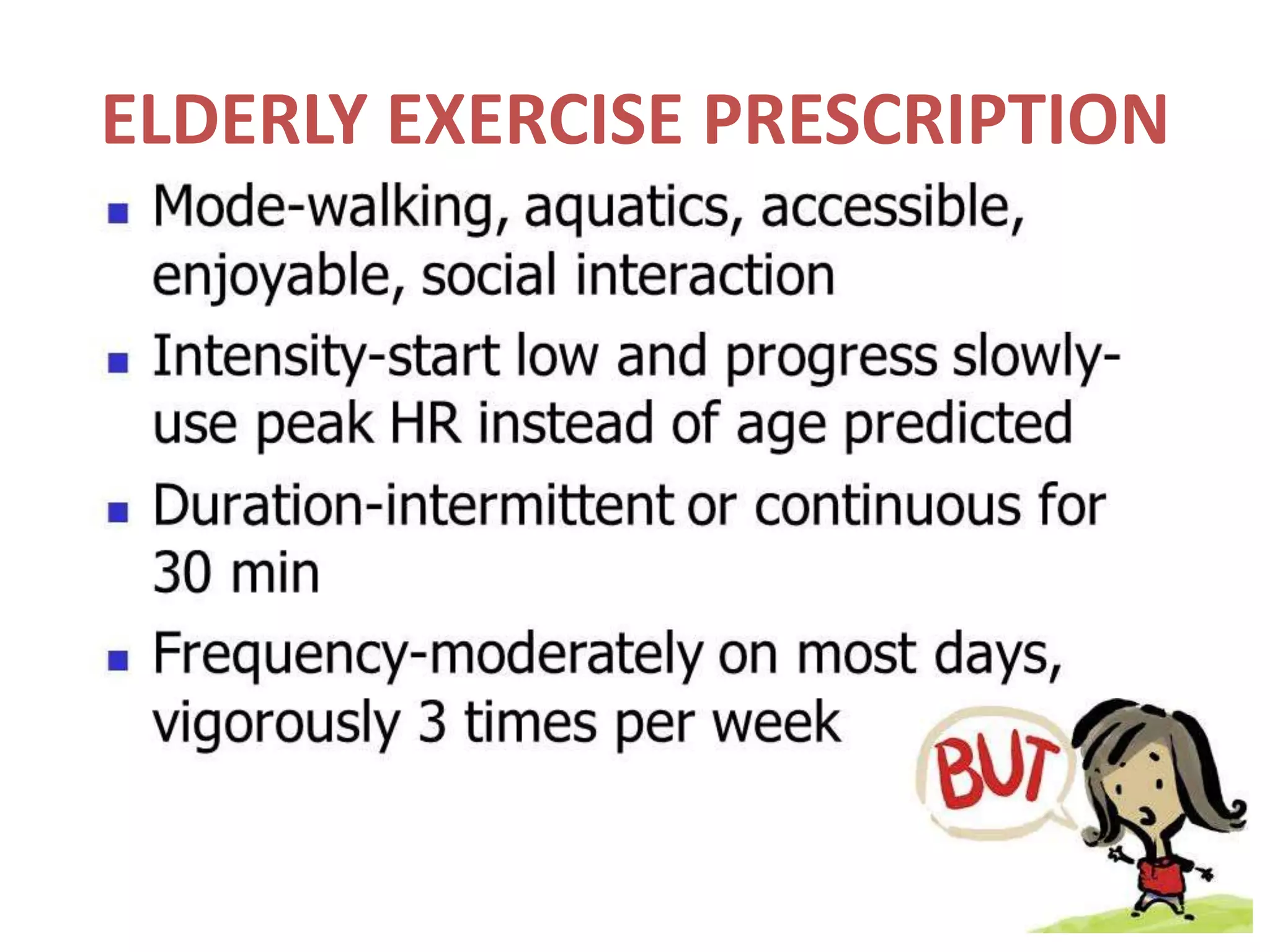 Exercise issues and aging | PPTX