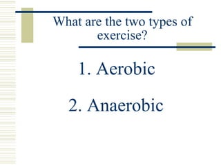 Cardiac Exercise 1 | PPT