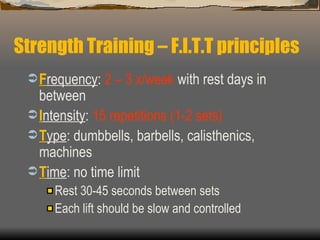 F.I.T.T. Principles and METs | PPT
