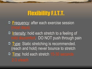 F.I.T.T. Principles and METs | PPT