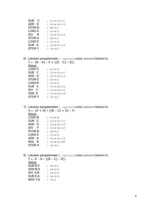 Mnemonic Instruction | PDF