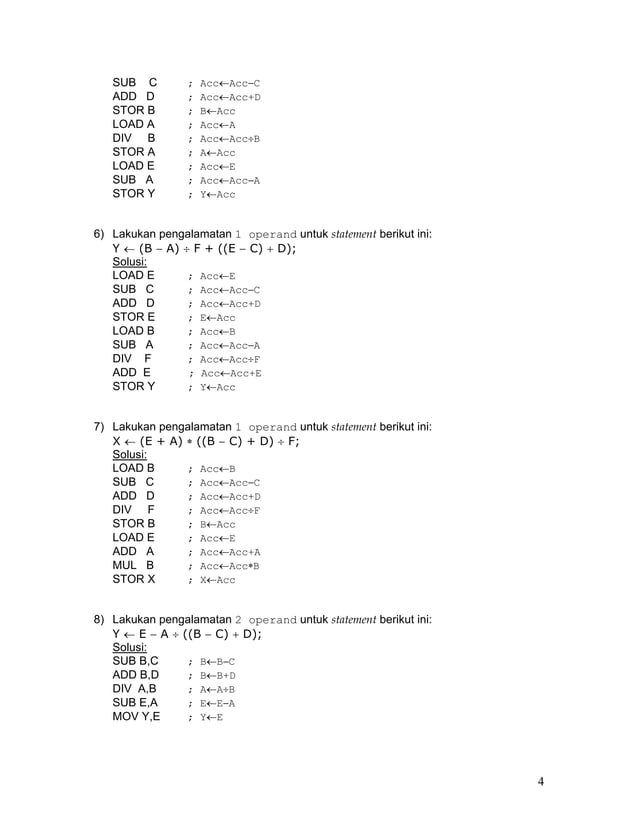 Mnemonic Instruction | PDF