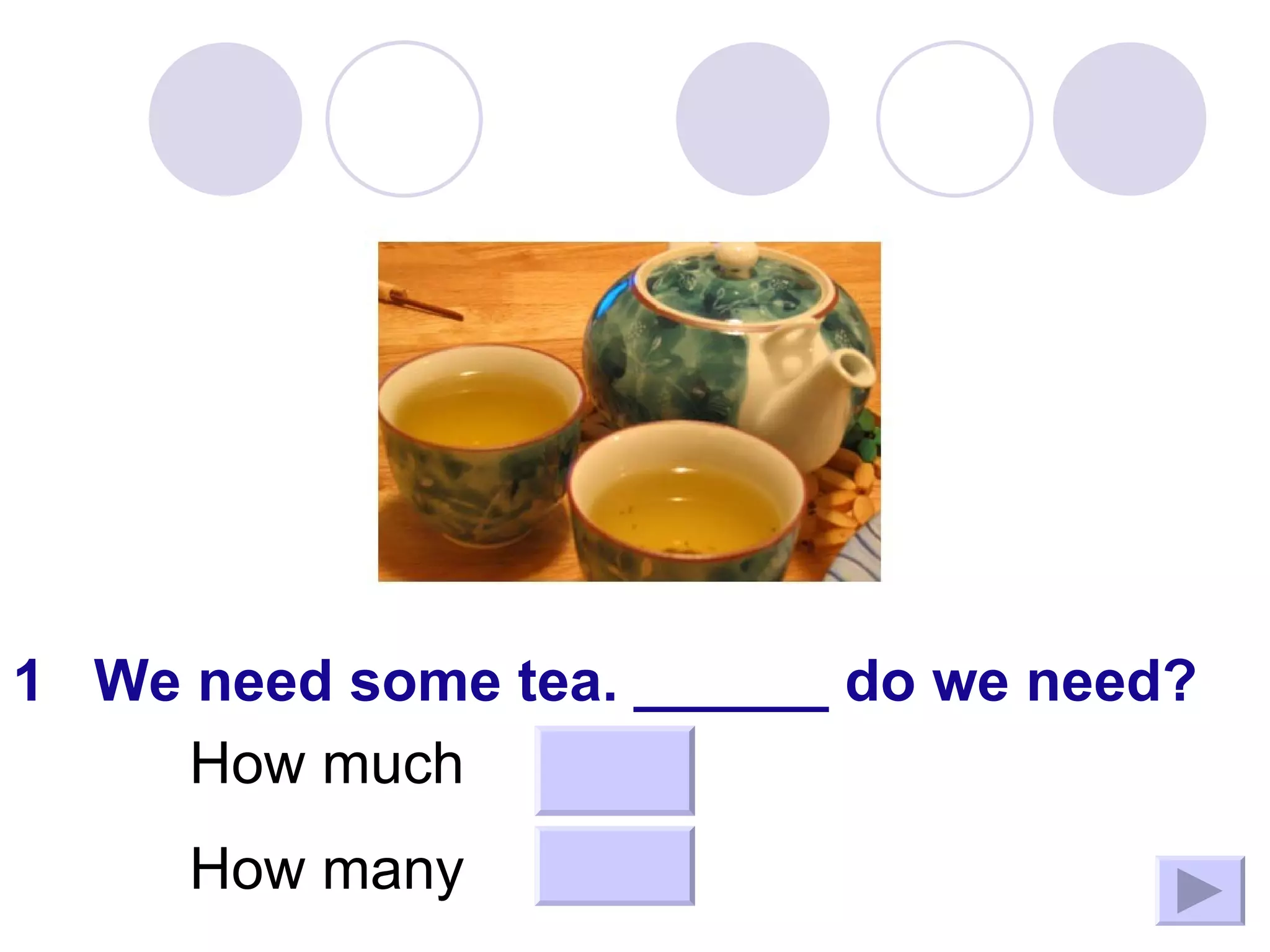 Exercise Much Many | PPT