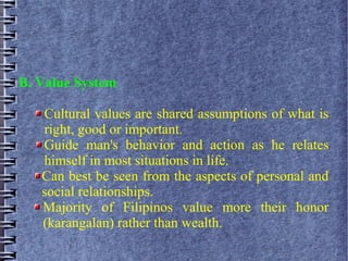 Filipino culture and values | ODP