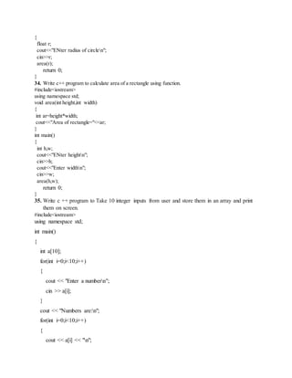 exercise of basic computer programming.docx