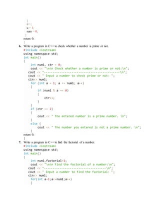 exercise of basic computer programming.docx