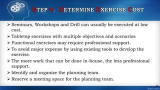 Exercise panning process & discussion | PPTX | Medical Health