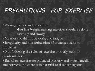 Exercise physiology | PPTX