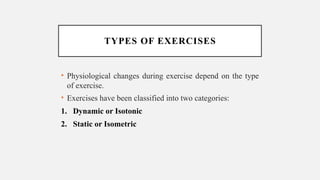 EXERCISE PHYSIOLOGY.pptx................ | PPTX