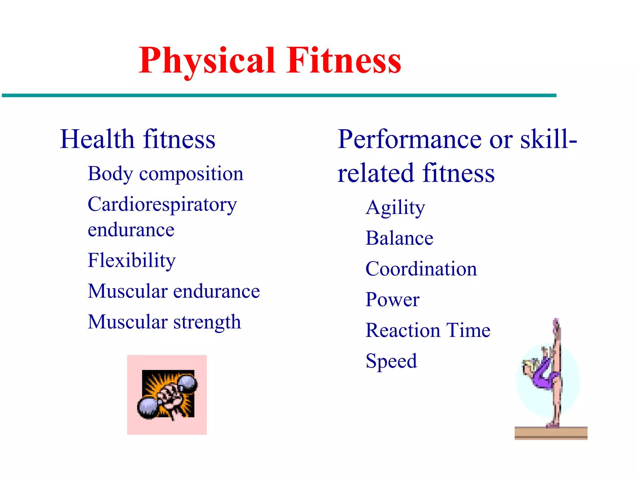Exercise physiology and fitness | PPT