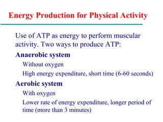 Exercise physiology and fitness | PPT