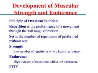 Exercise physiology and fitness | PPT