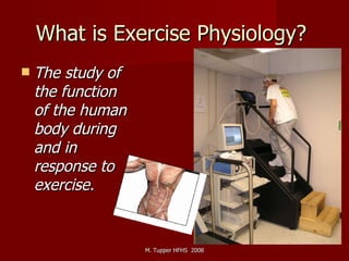 Exercise physiology powerpoint | PPT