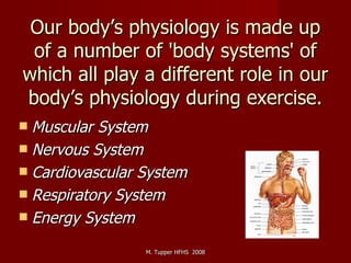 Exercise physiology powerpoint | PPT