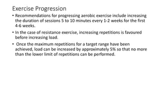 EXERCISE PRESCRIPTION by PHYSIOTHERAPIST | PPTX