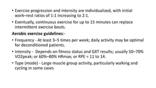 EXERCISE PRESCRIPTION by PHYSIOTHERAPIST | PPTX