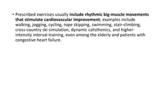 EXERCISE PRESCRIPTION by PHYSIOTHERAPIST | PPTX