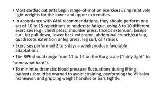 EXERCISE PRESCRIPTION by PHYSIOTHERAPIST | PPTX