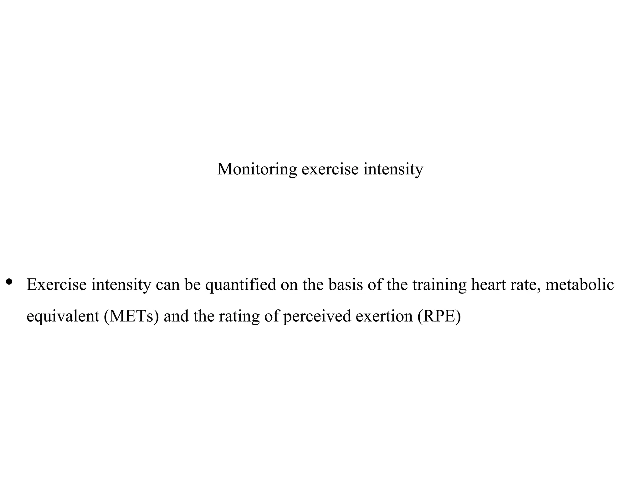 Exercise prescription for CVD | PPTX