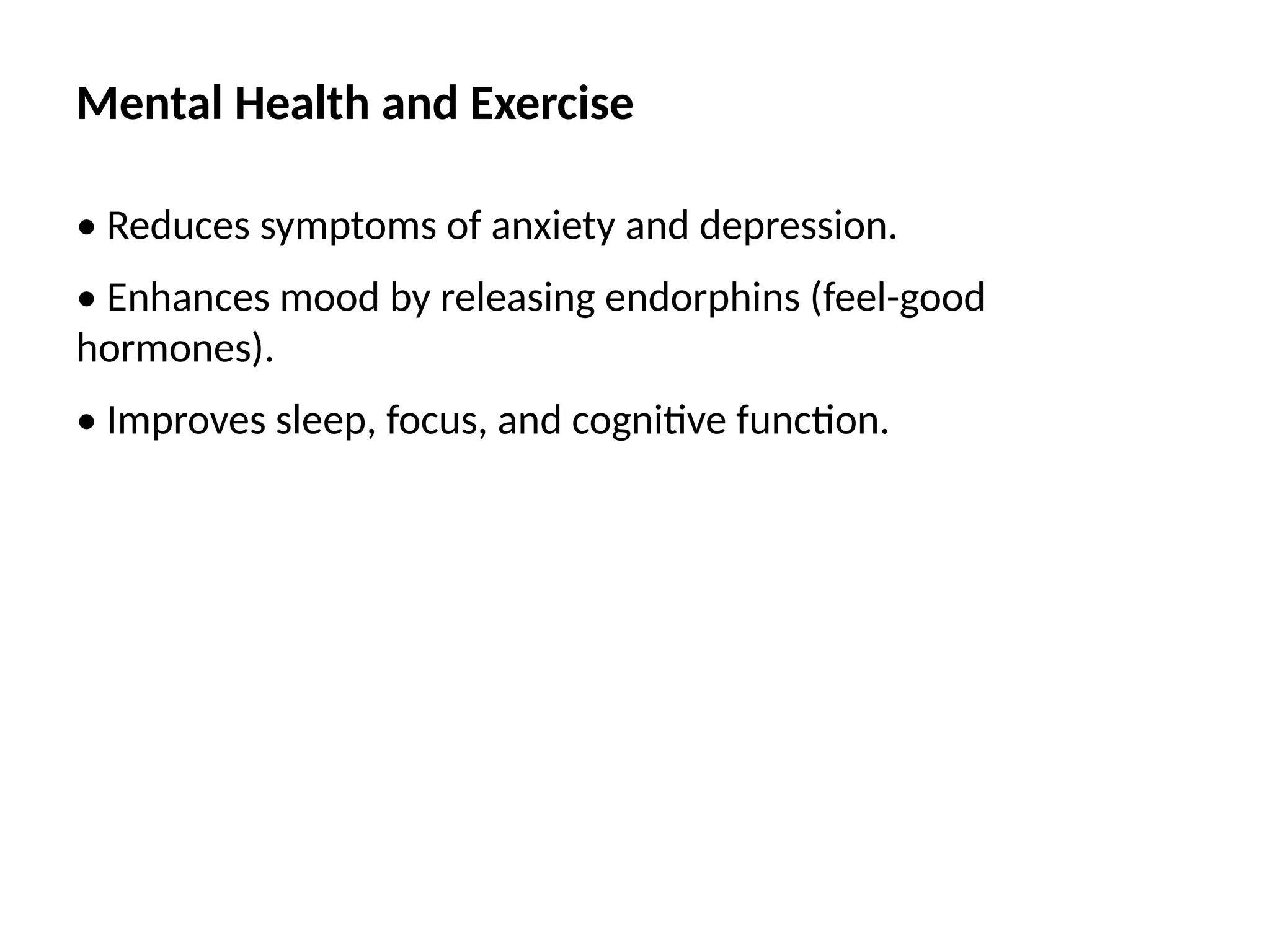 Introduction to Exercise & Physical Benefits of Exercise | PPTX