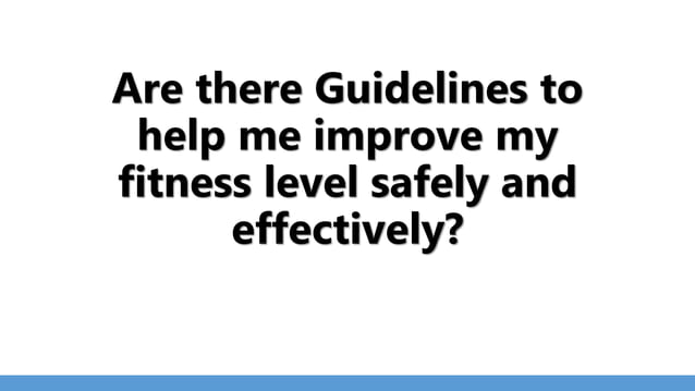 PHYSICAL EDUCATION (Exercise Program Design) | PPTX | Fitness and ...