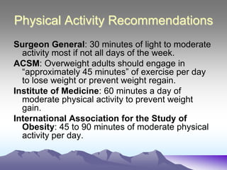 Exercise programming for_weight_management | PPS
