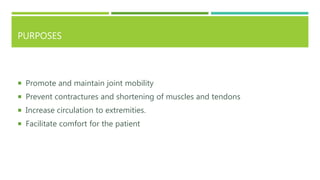 Exercise & rom exercise | PPT