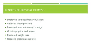 Exercise & rom exercise | PPTX